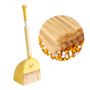 Kids Mini Broom Dustpan Set, Children's Cartoon Mini Broom Dustpan Set - Fun and Educational Cleaning Tool for Kids