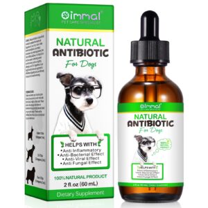 antibiotics for dogs, natural antibiotic for dog allergy and itch relief, dog multivitamin pet antibiotics helps support a healthy immune system, dog allergy support (1 pack)