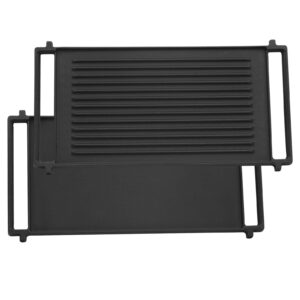 wb31x24998 griddle replacement parts fits wb31x24738 ge griddle, 19" x 10" griddle plate for ge stove parts, cast iron griddle compatible with ge stove griddle stove top griddle for electric stove