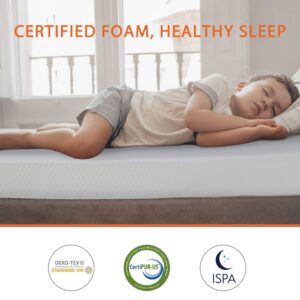 6 Inch Twin Mattresses,Twin Gel Memory Foam Mattress,Twin Size Mattress for Comfortable Sleep and Pressure Relief,Medium Firm Mattresses CertiPUR-US Certified/Bed-in-a-Box