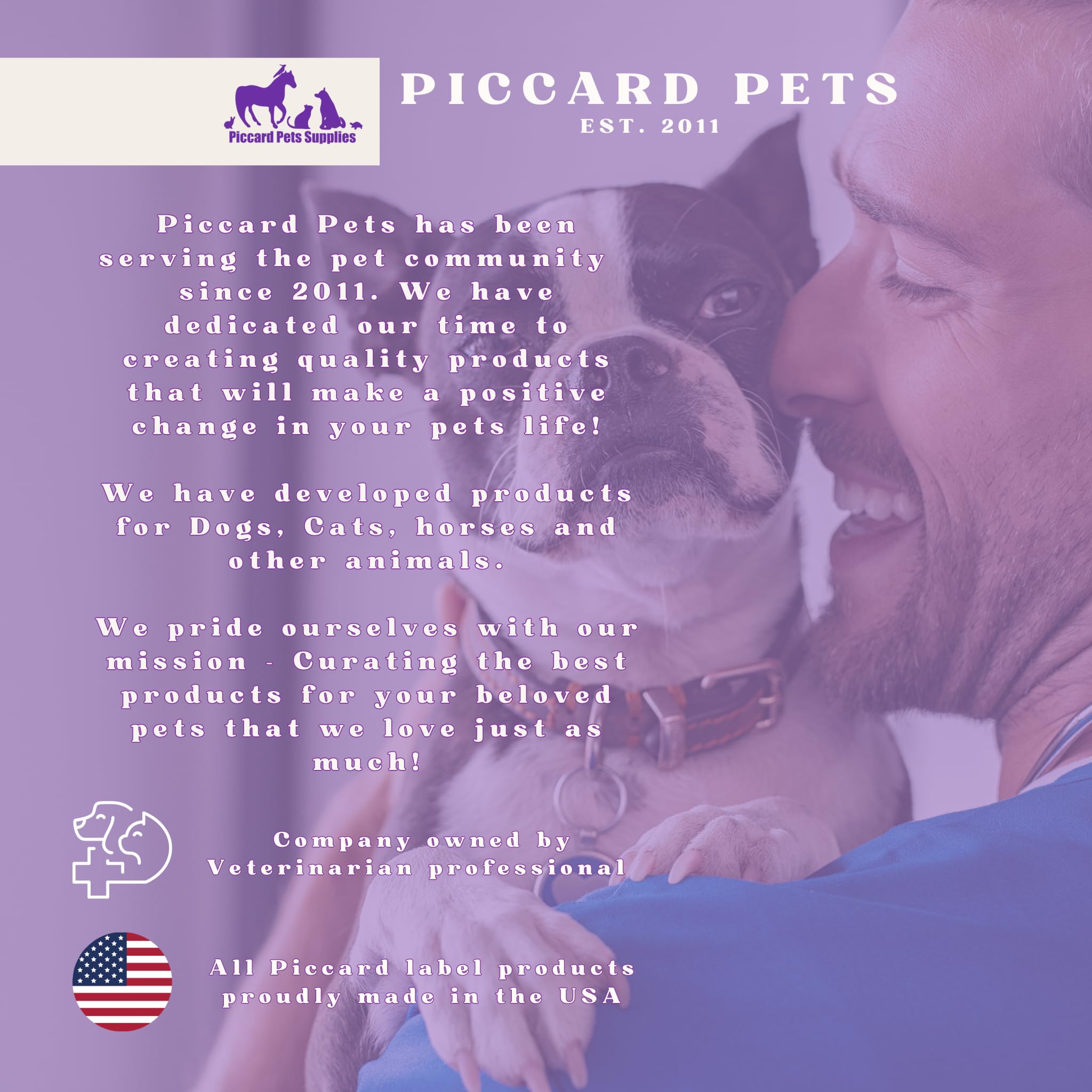 PICCARDMEDS4PETS Advanced Ear Cleansing Solution Flush Salicylic Acid + Aloe 4oz.