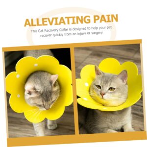 Balacoo 10 Pcs Sponge cat Headgear Chocker cat Cone Collar Soft cat Neck Collar Soft cat Cone cat Cones to Stop Licking Small cat Collar Decorative pet Neck Collar The cat eva pet Ball