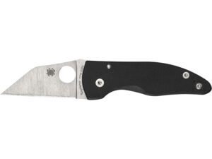 spyderco knives microjimbo c264gp black g-10 and cpm-s30v stainless pocket knife