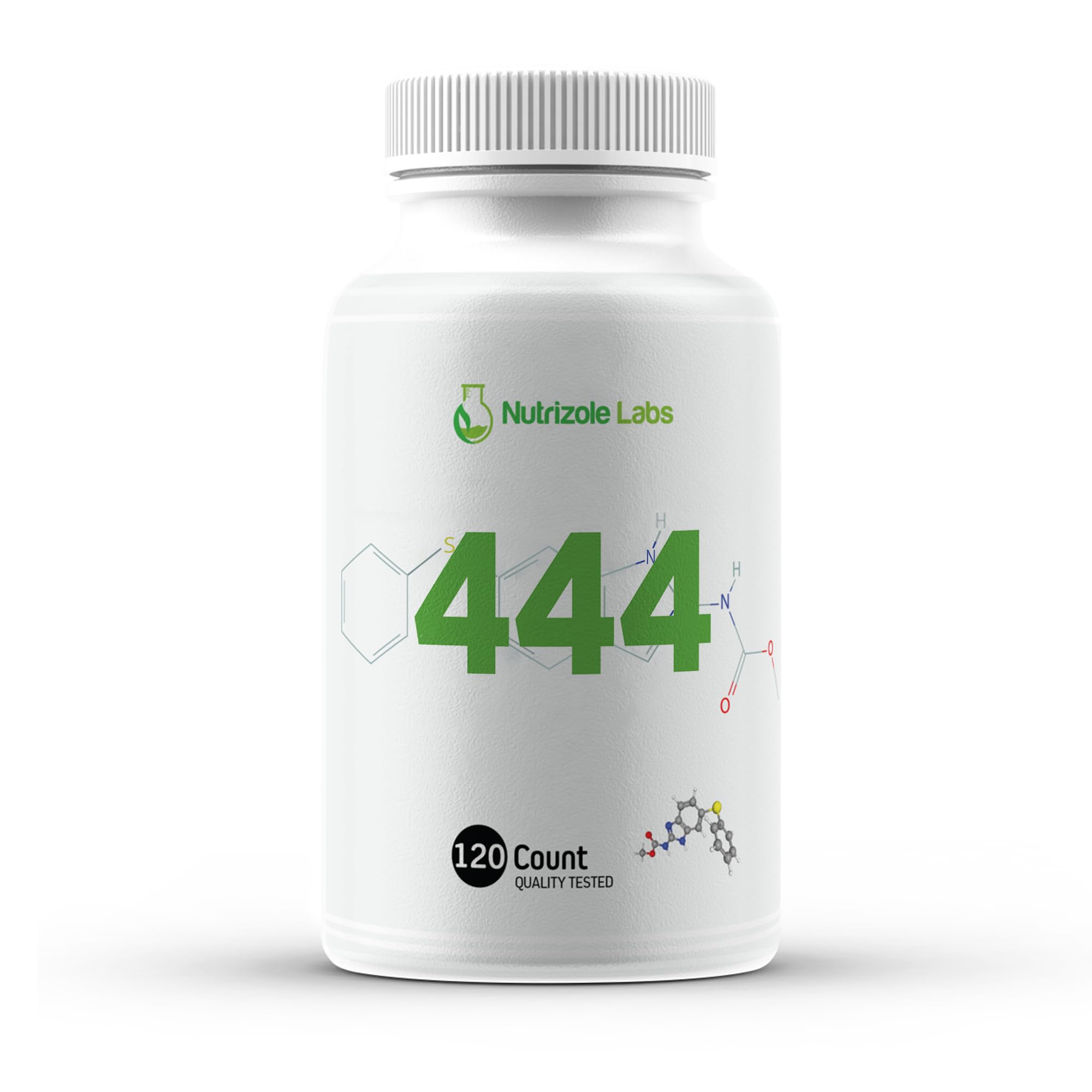 Nutrizole Labs | 444 | Purity >99%, 120 ct