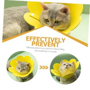 Balacoo 10 Pcs Sponge cat Headgear Chocker cat Cone Collar Soft cat Neck Collar Soft cat Cone cat Cones to Stop Licking Small cat Collar Decorative pet Neck Collar The cat eva pet Ball