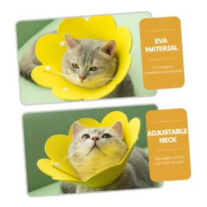 Balacoo 10 Pcs Sponge cat Headgear cat Cone Collar Soft alternatives Soft cat Cone Decoration -bite Collar Chocker Small cat Collar Cones for Cats pet Ball The cat eva