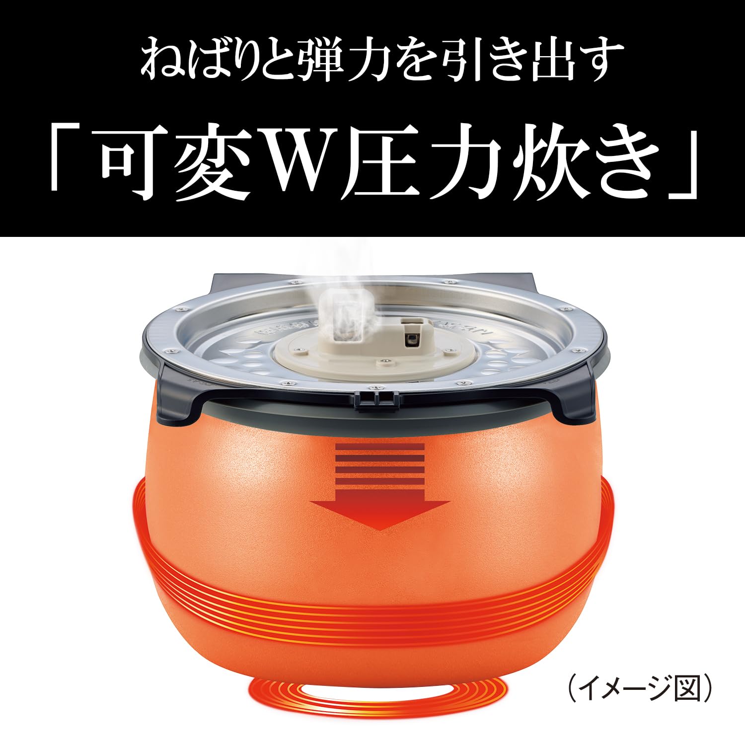 TIGER JPI-Y100KY [Pressure IH Jar Rice Cooker Blue Black] 100V