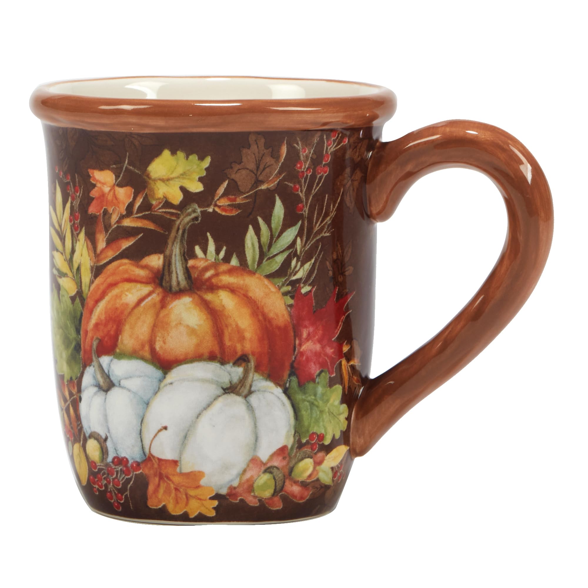 Certified International Harvest Blessings 16 oz. Mug, Set of 4, Multicolor