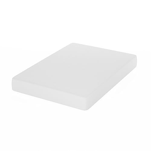 Furinno Tidur Cooling Gel Memory Foam Mattress, 8 Inch, Full, White