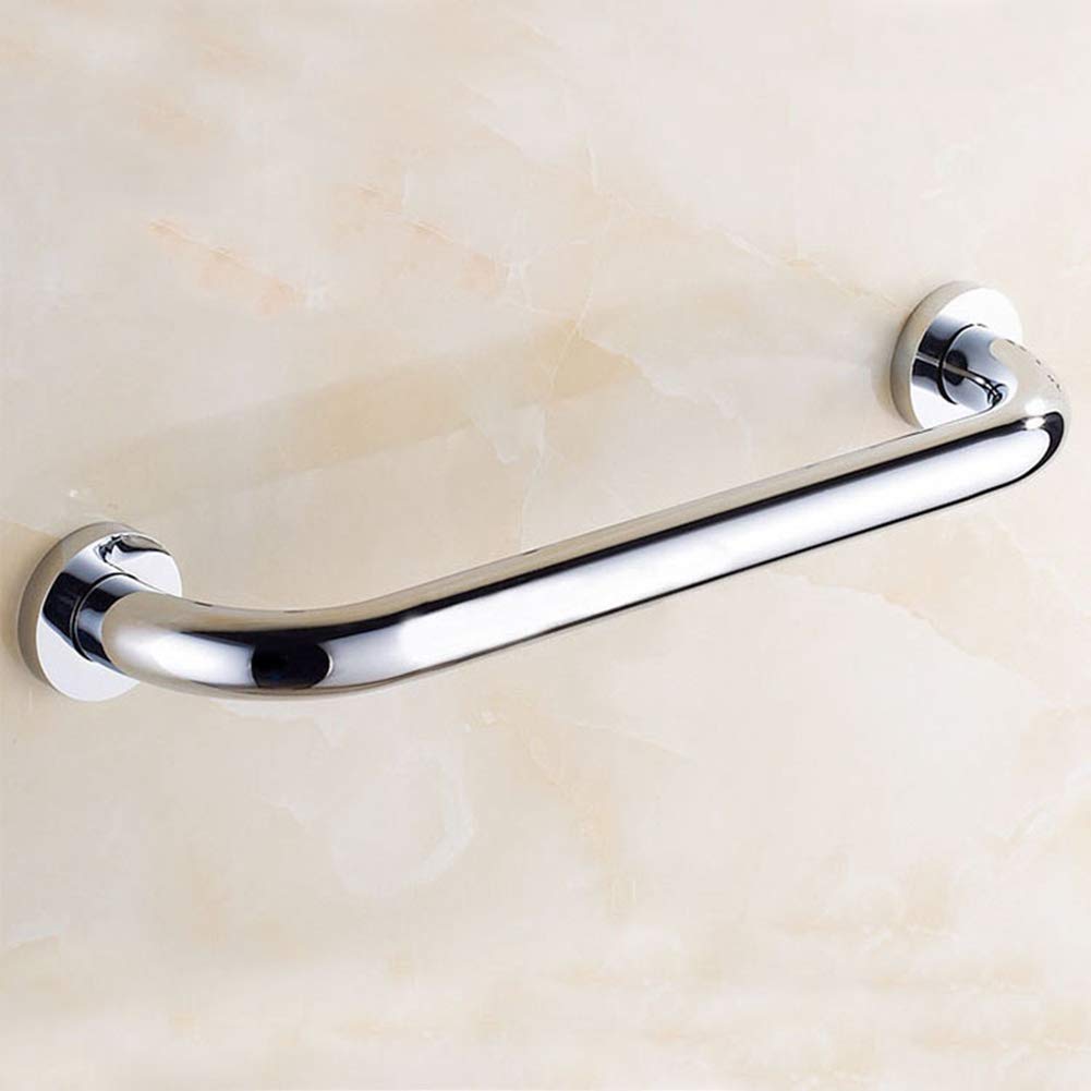 CHICIRIS Bathtub Hand Bar, Easy Installation Children 42.5cm/16.7in Bathtub Safety Rail, Plated Kitchen Handicap for Batht Shower Handrail Bedroom