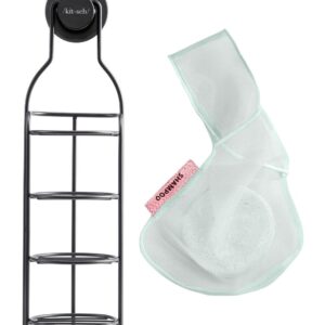 Kitsch Self Draining Shower Caddy and Bottle Free Beauty Soap Bar Bag with Discount