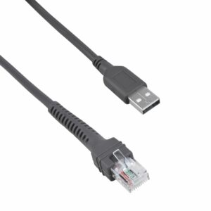 fite on 6.6ft usb cable cord plug wire compatible with symbol ds6878 ds9808 ds6708 handheld scanner