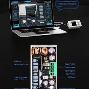 RK6006 60V 6A Adjustable DC-DC Buck Converter | 4-Digit Display | Bench Power Supply for Communication & Voltage Regulation