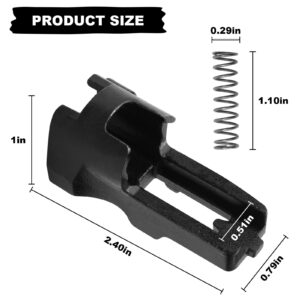 RN46-1 Vinyl Siding Nailer Adapter Kit Attach to for BOSTITCH VSA4 Vinyl Siding Adaptor Kit Coil Roofing Nailer Kit with Spring for Metal Roofing Panels & Vinyl Siding Etc - w/Instructions