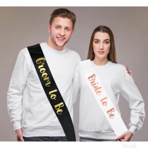 MUMUNN Groom to Be Sash, Funny Bachelorette Sashes for Bachelor Party Accessories for Future Groom Wedding Gift from Bride