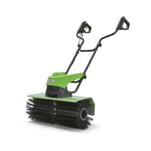 turfmatic™ 600 artificial grass power broom - 24" extra wide electric brush sweeper