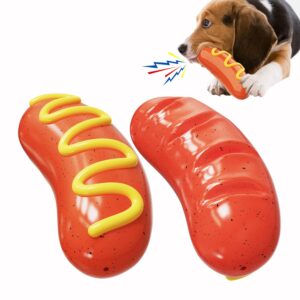 idolpet tough dog toys, dog toys for aggressive chewers large breed dogs, hot dog dog chew toy durable dog toys for large dogs dog extreme chew toys indestructible