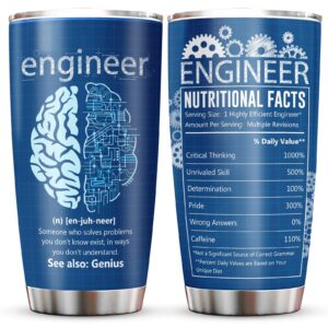 jevuta engineer gifts, mechanical engineering gifts, gifts for engineers, future engineer gifts, aerospace engineering gifts, graduation gifts for engineers, retirement gift for engineer tumbler 20oz