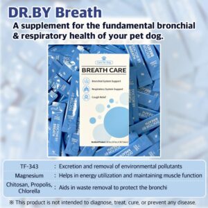 Doctor By Breath Bronchial Supplements for Dogs - Dog Cough Relief - for Dry, Wet & Barkly Pet Cough (8.5 Ounce (Pack of 1))