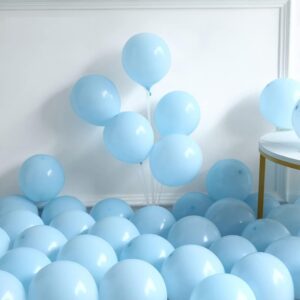 Gender Reveal Cloud Balloon Garland Arch Kit 151PCS Pastel Pink and Blue Confetti Balloon for He or She Gender Reveal Birthday Party Decorations