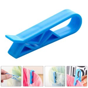 SUPVOX 24pcs Garbage Bag Clip Garbage Bin Clamps Trash Bag Clamp Waste Basket Fixing Fastener Garbage Can Clips Dustbin Bag Clip Holder Trash Bag Clip Clamp Bins Lining Plastic Non-Slip