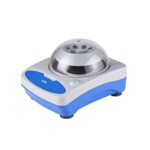 +uxi mini centrifuge machine 4000rpm scientific lab benchtop microcentrifuge with 2 rotors for 2ml/1.5ml/0.5ml/0.4ml/0.2ml centrifuge tubes 110v low noise——not for blood collection tubes