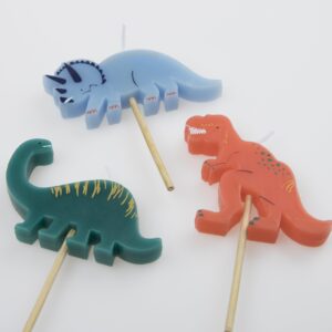 Meri Meri Dinosaur Candles (Pack of 5)