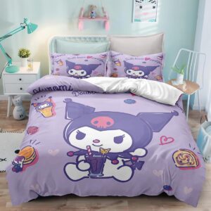 3 piece set printed duvet cover bed set,bedding set, soft comforter cover with zipper quilt cover & pillowcaseswith zipper closure microfiber