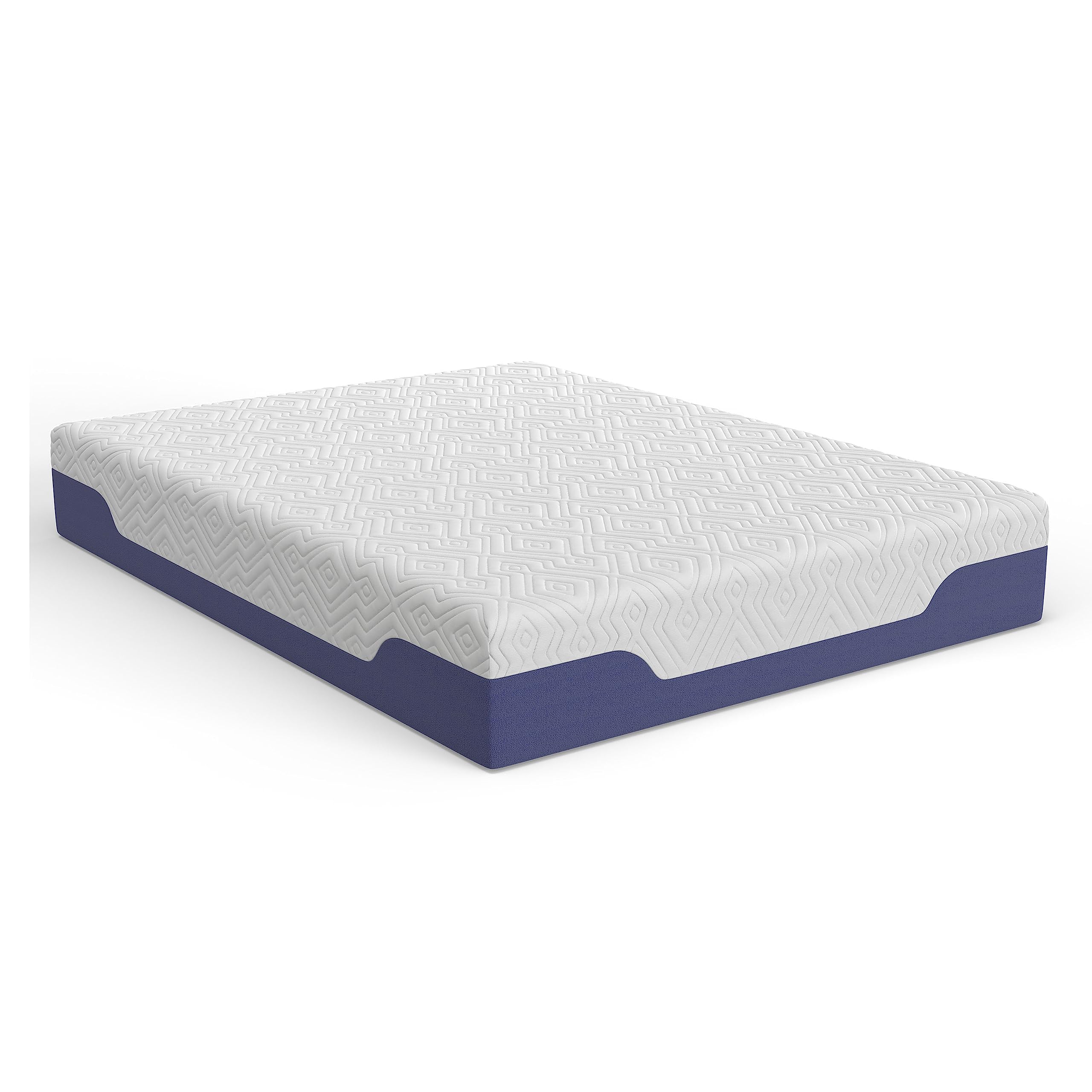 Vibe Supreme Cooling Hybrid Mattress, Innerspring and Gel Memory Foam Mattress, Fiberglass Free, 10-Inch Bed in a Box, Twin XL