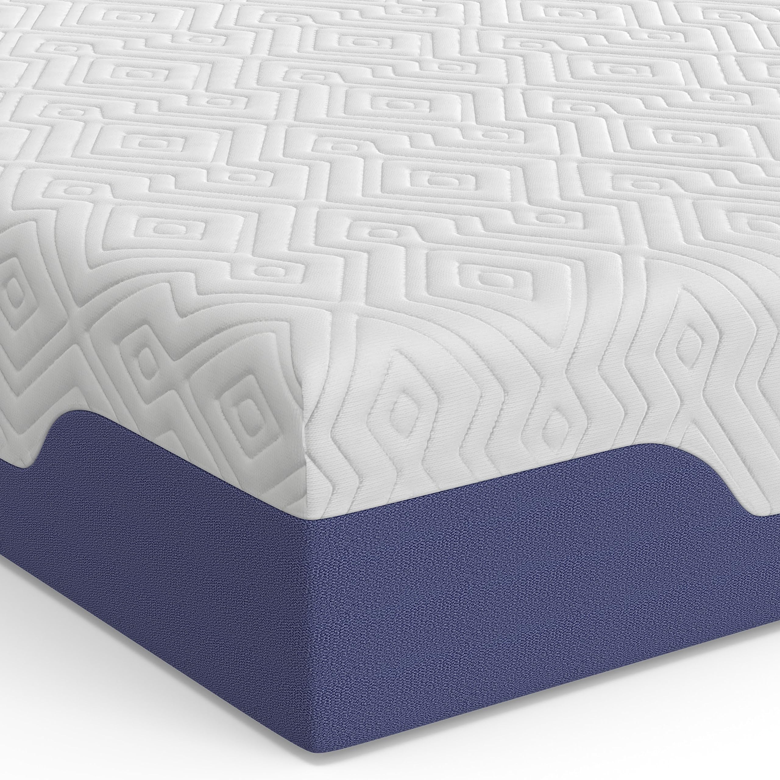 Vibe Supreme Cooling Hybrid Mattress, Innerspring and Gel Memory Foam Mattress, Fiberglass Free, 12-Inch Bed in a Box, California King