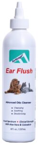 forticept dog ear infection treatment, dog ear cleaner, itch relief cat and dog ear wash flush 8 oz