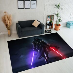 kids room rug, fashion rug, for living room,stormtrooper rug,starwars rug,soldier rug, cool rug,movie rug, gift for him her bj519.7 (63”x82”)=160x210cm