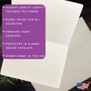 Groomers Margins American Flag Black Lab Birthday Card (5X7 Inches and Blank Inside for All Occasions) Patriotic Card for Black Labrador Retriever Pet Parents - 222