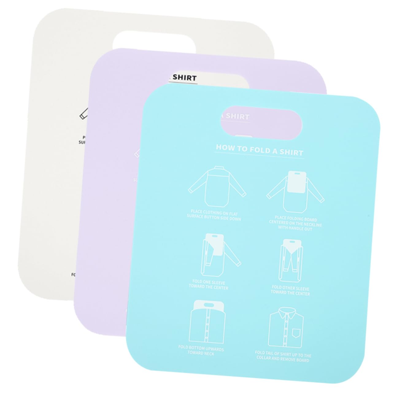 3pcs Clothes Board Clothing Folder Board Folder Board for t Shirt Clothes Folder Folding Board Shirt Folding Board Laundry Folder Board T-Shirt Folder T Shirt Folder Board