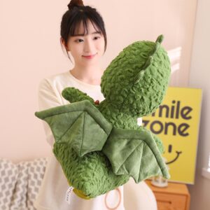 Soft Dragon Stuffed Animals Dragon Plush Toys Dragon Plushies Throw Pillow Dragon Hugging Dragon Cuddly Dragon Doll Gift for Kids and Lovers in Christmas, Valentine's Day (20 Inch)