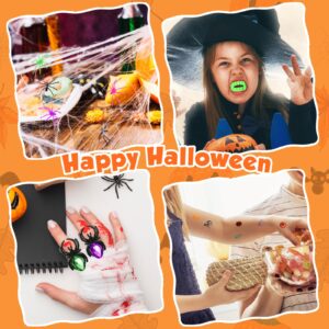 OCHIDO Halloween Party Favors for Kids-168pcs Halloween Prefilled Small Plastic Pumpkins Halloween Toys in Bulk,Halloween Prizes Gifts for Kids,Halloween Goodie Bags Fillers,Trick Or Treat