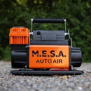 EZ FLATE M.E.S.A 12V Air Compressor Kit, Portable Air Compressor, 5.65 CFM, Offroad Air Off Road Air Compressor, Heavy Duty Pump for Car Tire, Max 150 PSI for 4x4 Vehicle, Offroad Tire Inflator