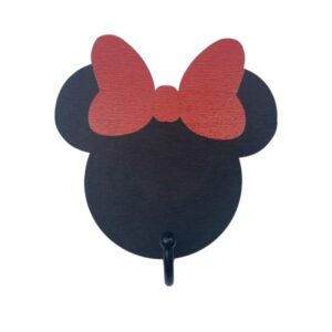 charming mouse wall hook - organize your stuff with this minimalist style hook - a great idea to decor your kid room with adorable mouse hook - hooks for keys, hats, and more