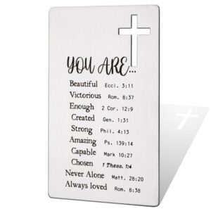 christian gifts for women, women wallet card, inspirational christian gifts, bible verses decor, biblical gifts for women, gifts for best friends, birthday gifts for women sister coworker