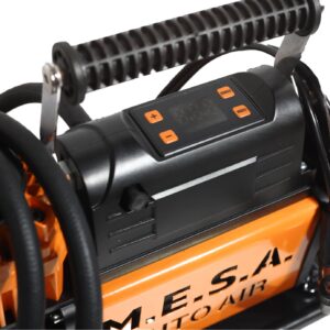 EZ FLATE M.E.S.A 12V Air Compressor Kit, Portable Air Compressor, 5.65 CFM, Offroad Air Off Road Air Compressor, Heavy Duty Pump for Car Tire, Max 150 PSI for 4x4 Vehicle, Offroad Tire Inflator