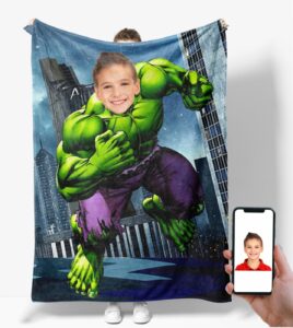 royams custom superhero blanket for kids personalized superhero blankets for boys