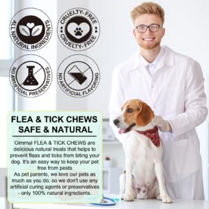 Flea & Tick Prevention for Dogs Chewable, Natural Flea and Tick Supplement for Dogs, Flea and Tick Chews for Dogs, Oral Flea Pills for All Breeds and Ages Dogs02