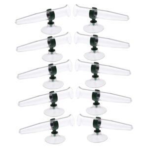 villful 16pcs floral water tubes for fresh arrangements transparent vials for fresh keeping and plant decoration