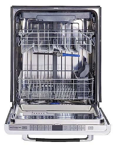 Unique Appliances UGP-24CR DW B 24" Retro Dishwasher, Black