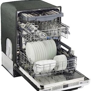 Unique Appliances UGP-24CR DW B 24" Retro Dishwasher, Black