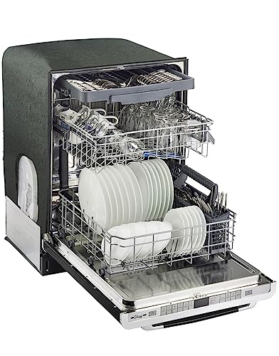 Unique Appliances UGP-24CR DW B 24" Retro Dishwasher, Black