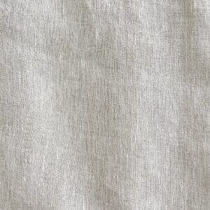 100% Linen Fabric, High Twisted Yarn 21s, Light Weight, Precut 3y (Light Natural)