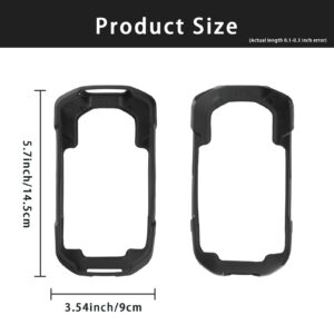 Protective Rubber Case for Zebra TC70 TC72 TC75 TC77 TC70X TC75X, Soft Silicone Rubber Handheld Scanner Cases for PDA Handheld Computer for More Protection - Black