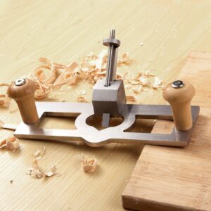 Router Plane Handheld Woodworking Tool - Adjustable Blade Hand Wood Planer, Stainless Steel Wood Shaver w/Depth Stop, High Configuration Hand Planer for Woodworking DIY Carpentry Industry