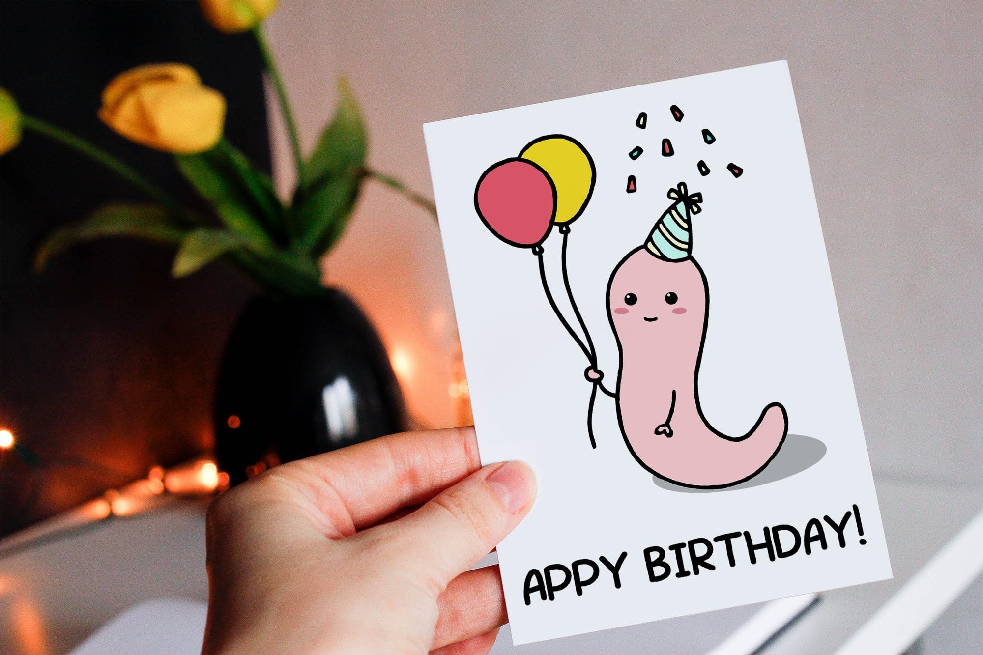 OwingsDesignsPerfect Appy Birthday! Card - Birthday Card Gift For Doctor-Nurse - Cute Medical Card - Appendix Card - Greeting Card - General Surgeon Card